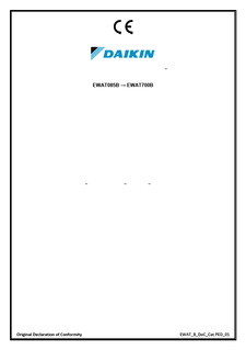 EWAT-B-XR | Daikin